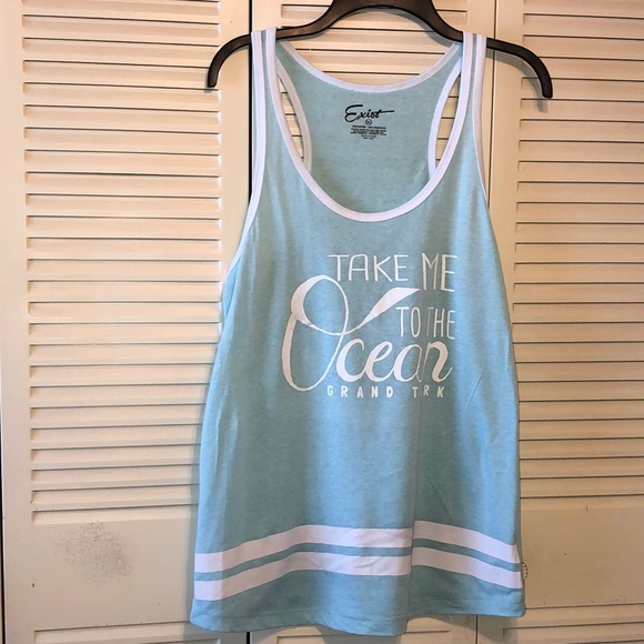 Exist | Tops | New Exist Take Me To The Ocean Grand Turk Tank Top ...